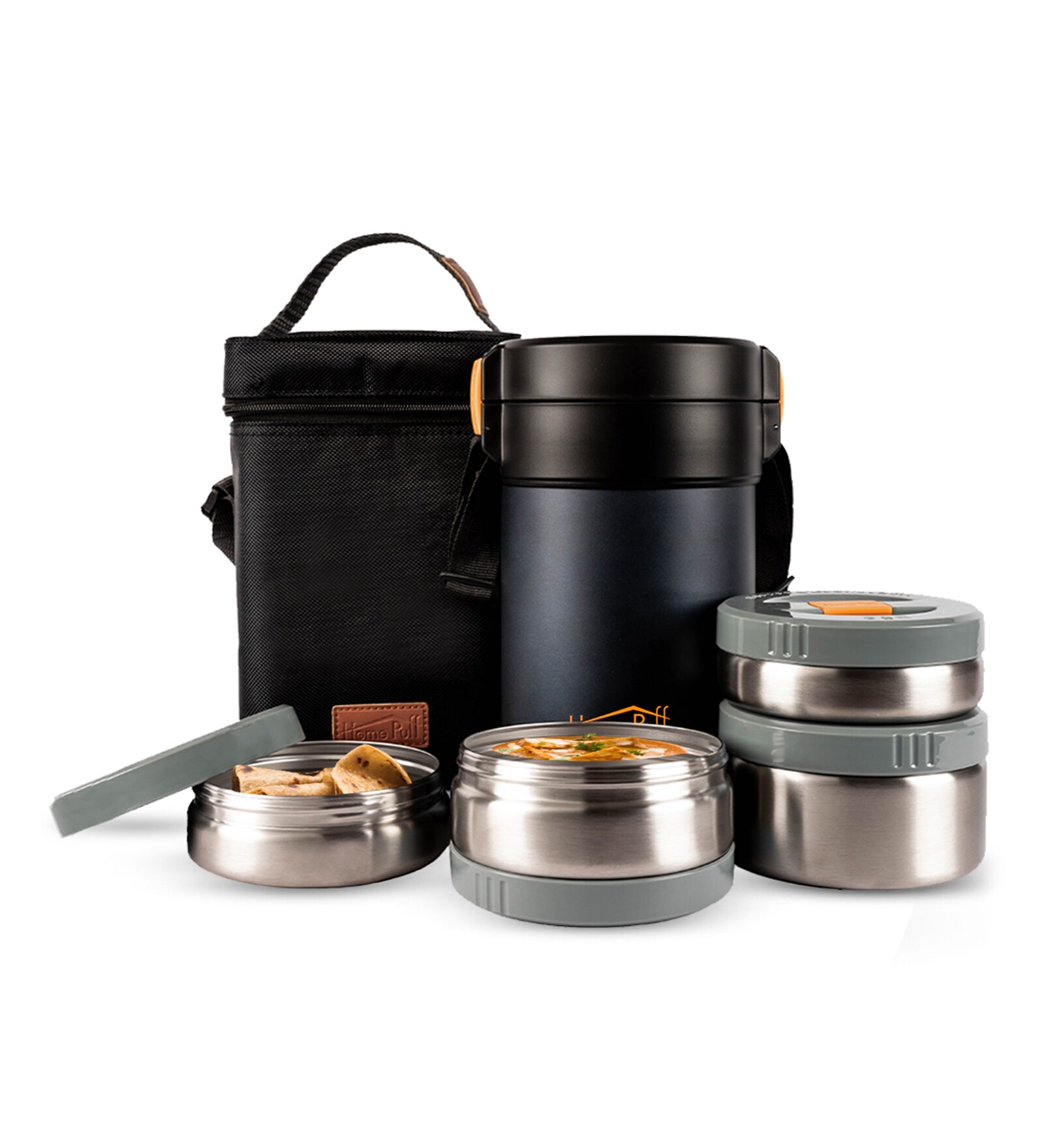 Buy Heatpro Blue Stainless Steel Lunch Box by Homepuff at 50% OFF by ...