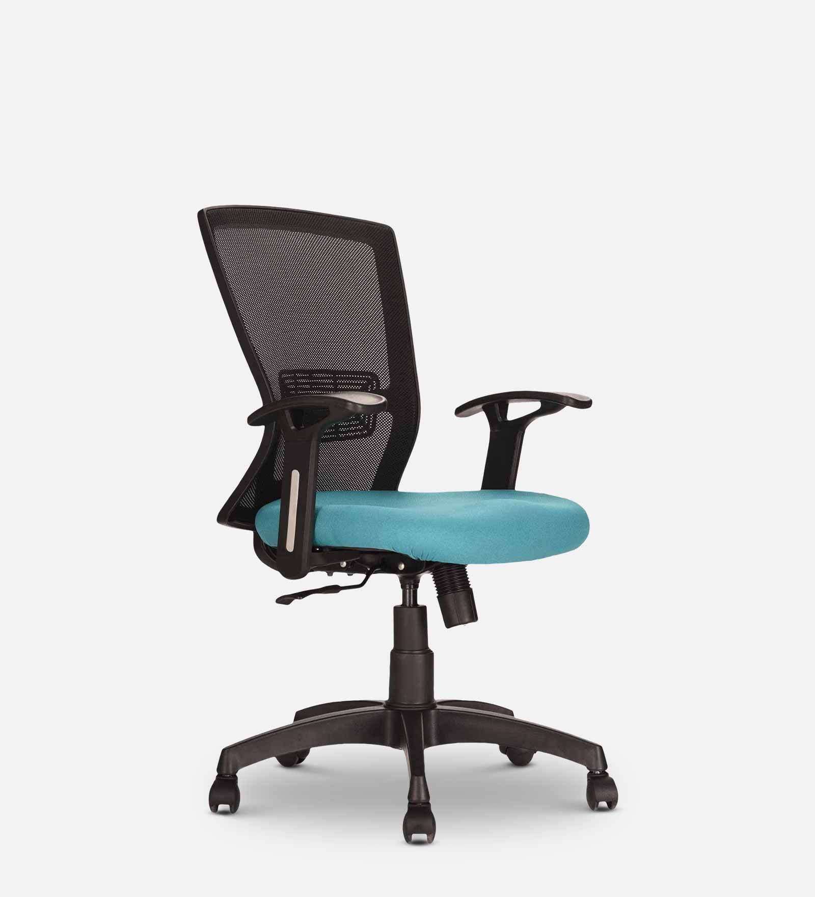 Buy Hector Breathable Mesh Office Chairs in Teal Green Colour at 10% ...
