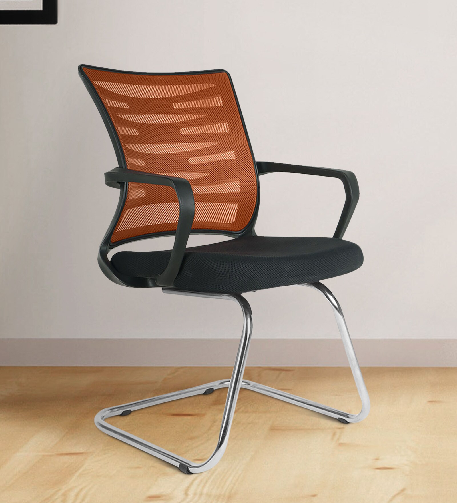 Buy Helix Cantilever Chair in Black & Maroon at 12% OFF by Chairwale ...