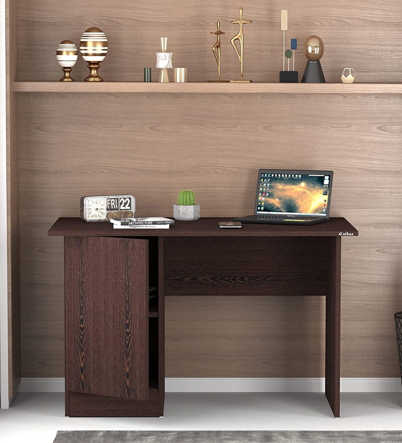 Buy Henrik Writing Table in Wenge Finish Online - Modern Writing Tables ...