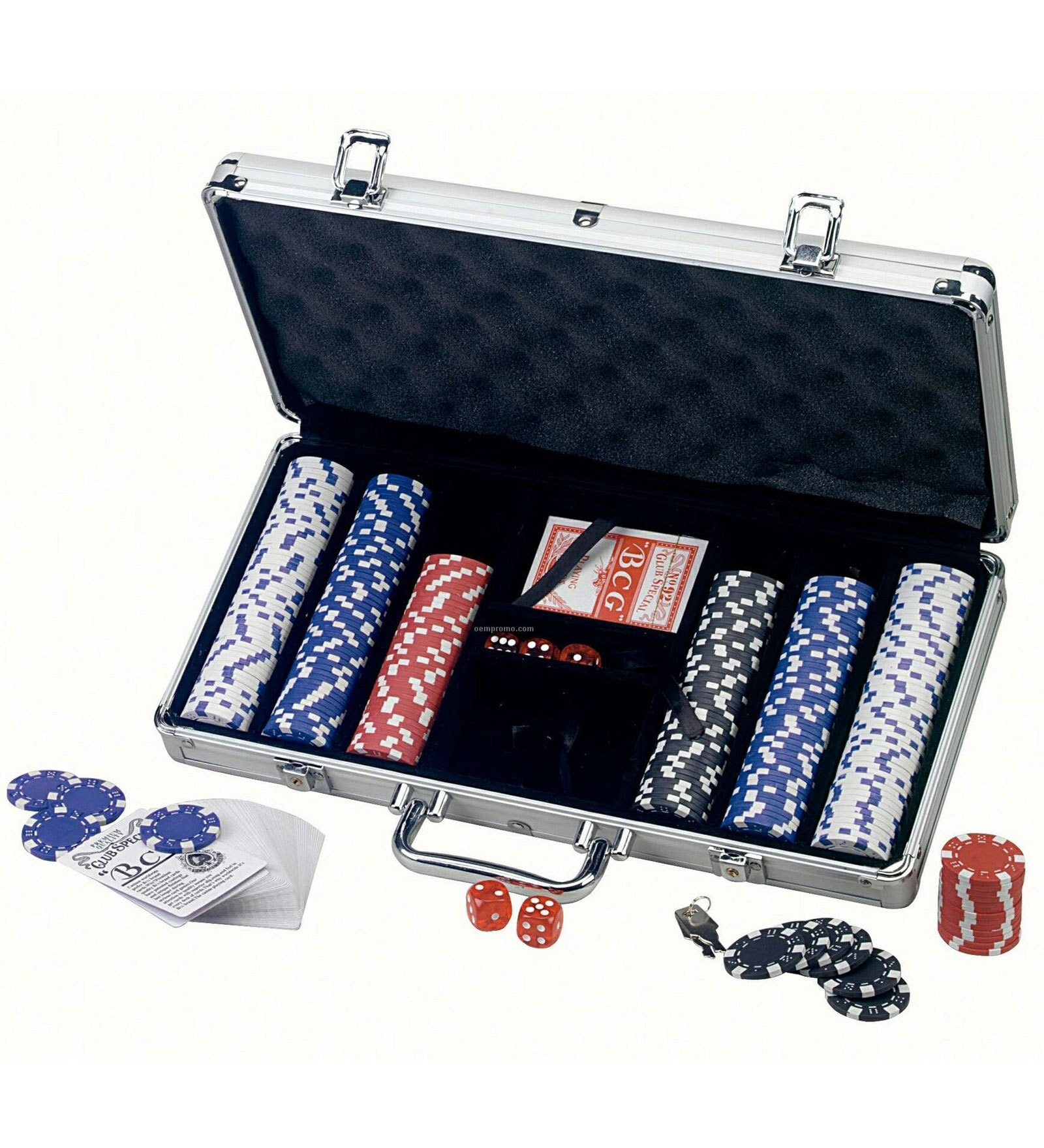 Buy Hit Play 300 Chips Casino Game Set Online - Party Games - Party ...