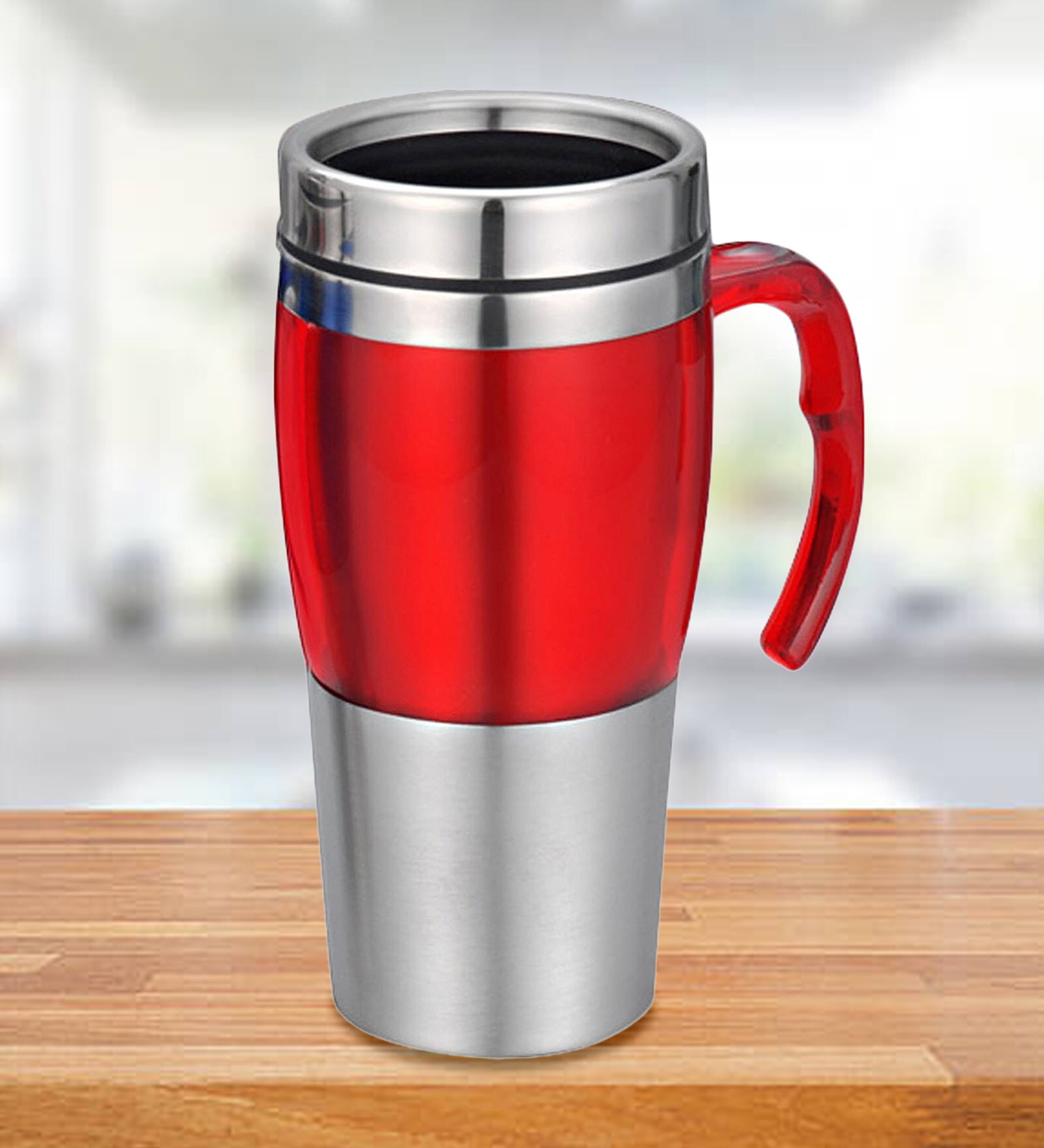 Buy Hitplay Steel Red Travel Mug Online - Travel Mugs - Mugs - Dining ...