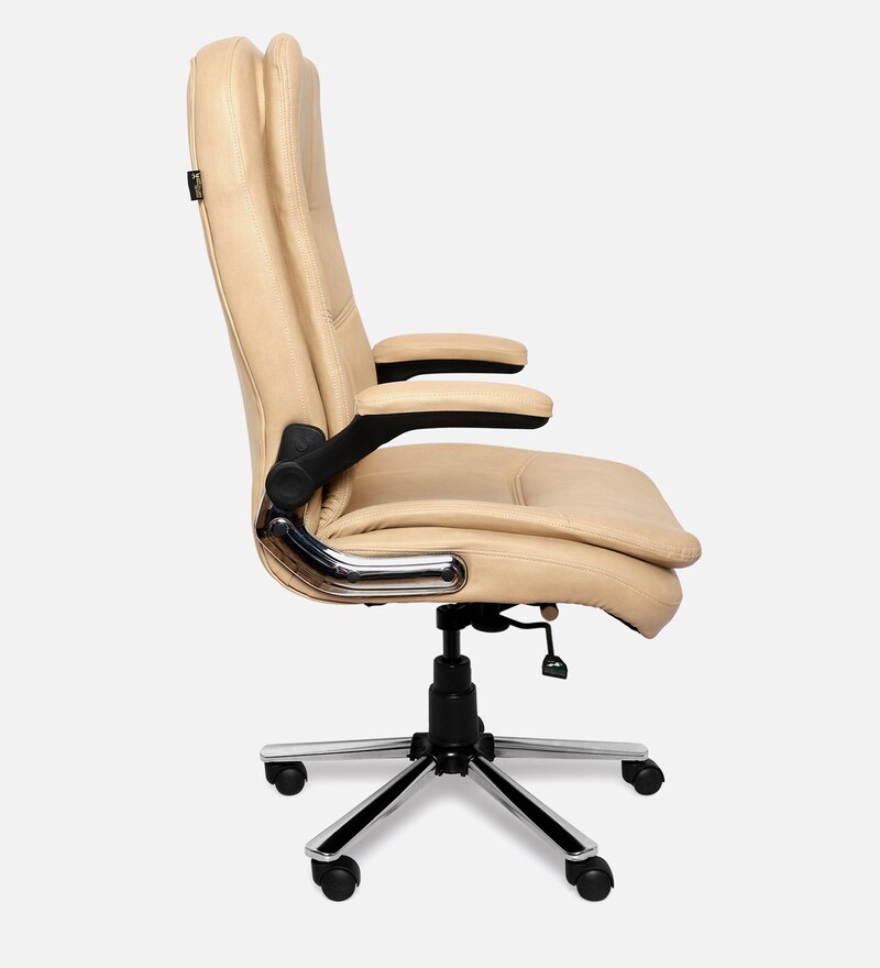 Buy Aragorn High Back Executive Chair in Cream Colour By Sms Furniture ...