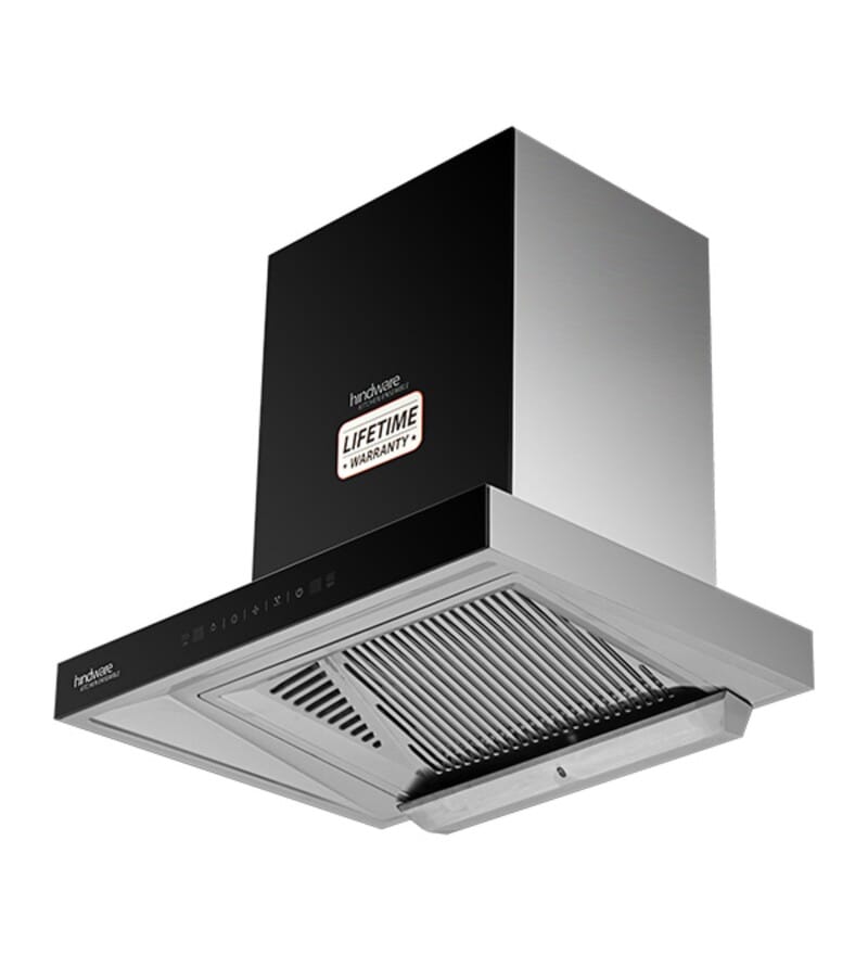 Buy Hindware Alicia Plus 60cm 1200 m3/hr chimney (Auto Clean,Motion ...