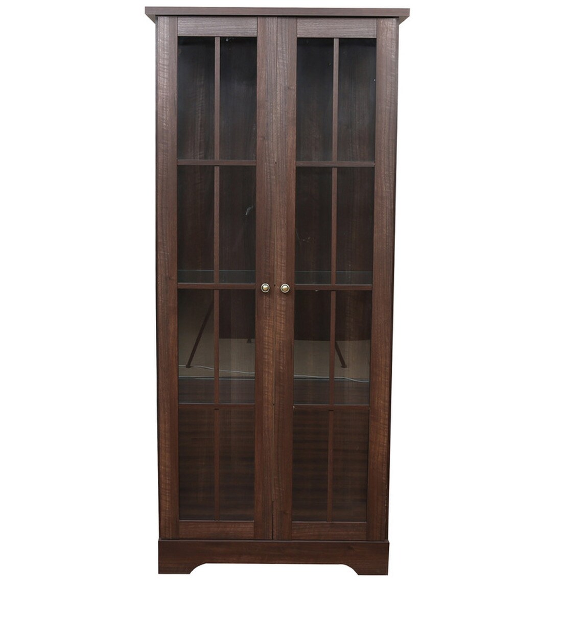 Buy Holly Book Case in Walnut Finish Online - Book Cases - Book Cases ...