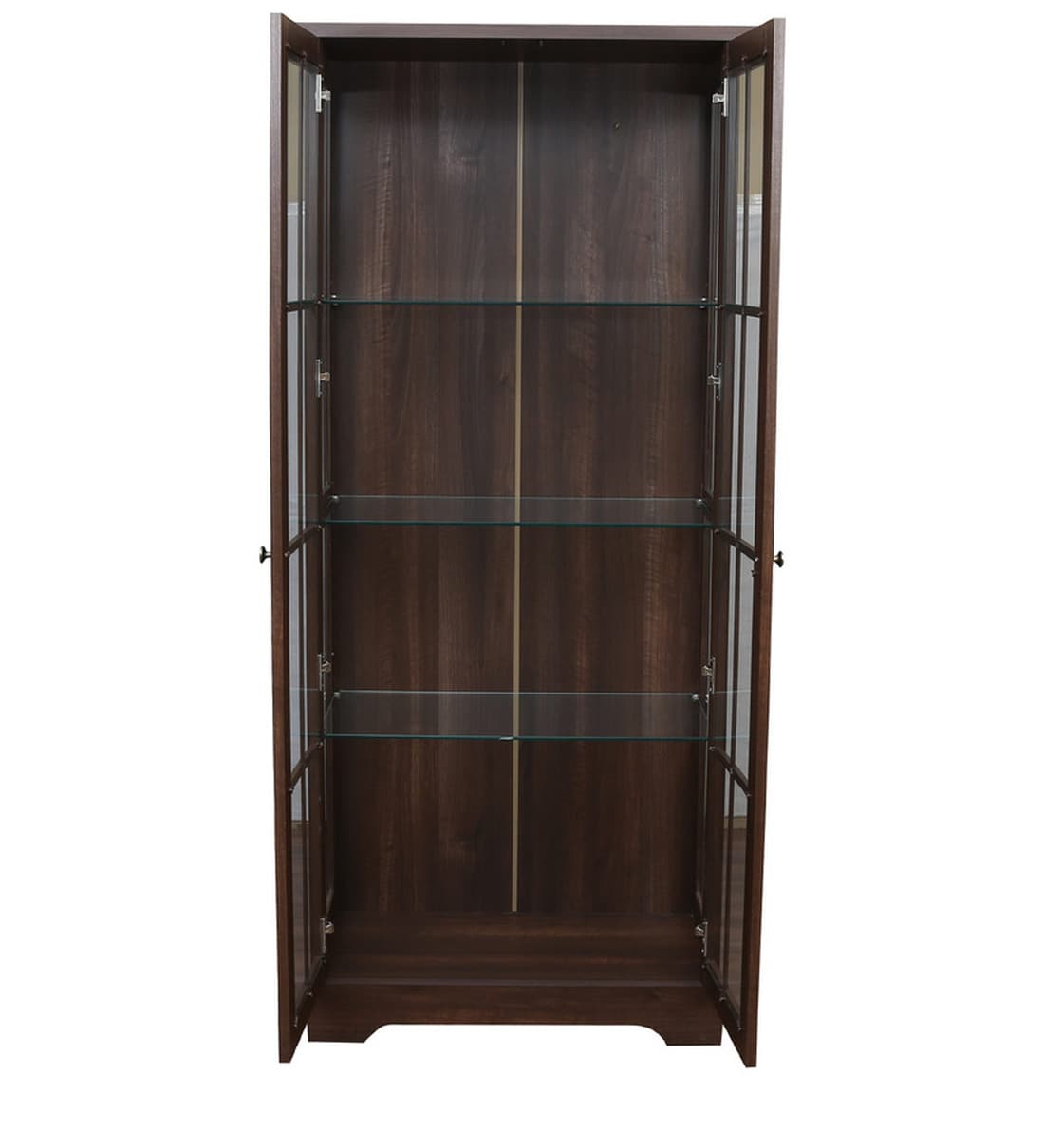 Buy Holly Book Case in Walnut Finish Online - Book Cases - Book Cases ...