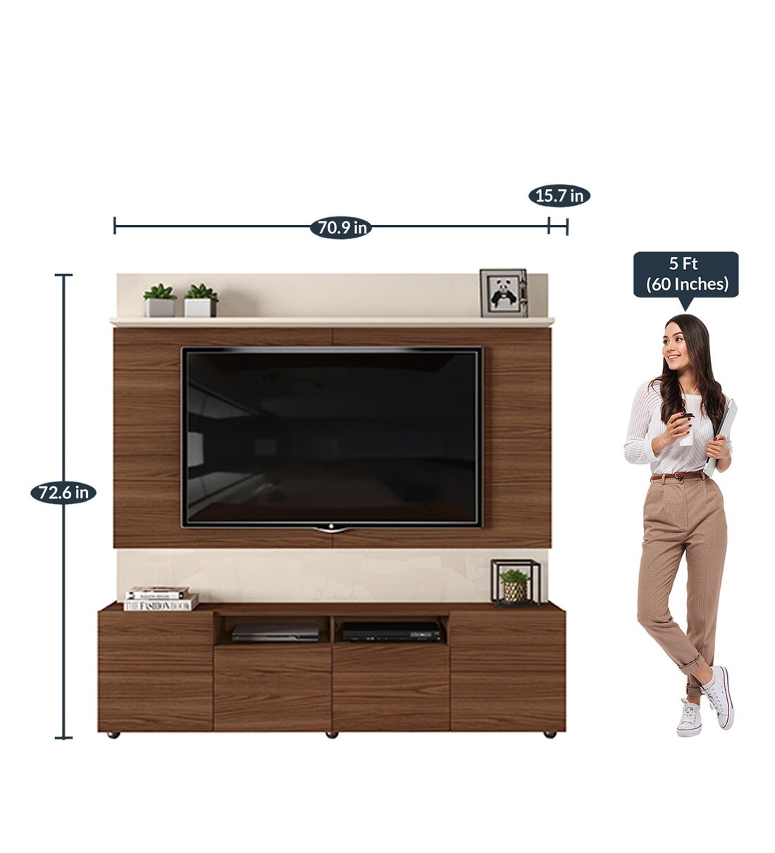 Buy Home Quadrus TV unit in Marroquim Finish by Colibri Online - TV ...