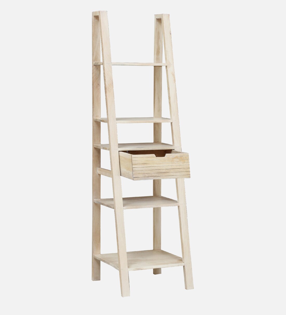 Buy Homer Solid Wood Book Shelf By Bohemiana Online - Contemporary Book ...