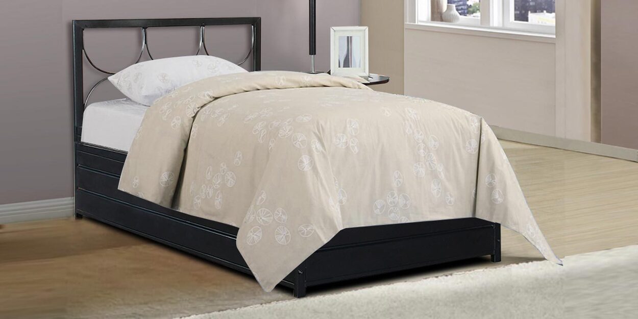 Buy Hong Kong Metallic Single Bed with Hydraulic Storage in Dark Brown ...