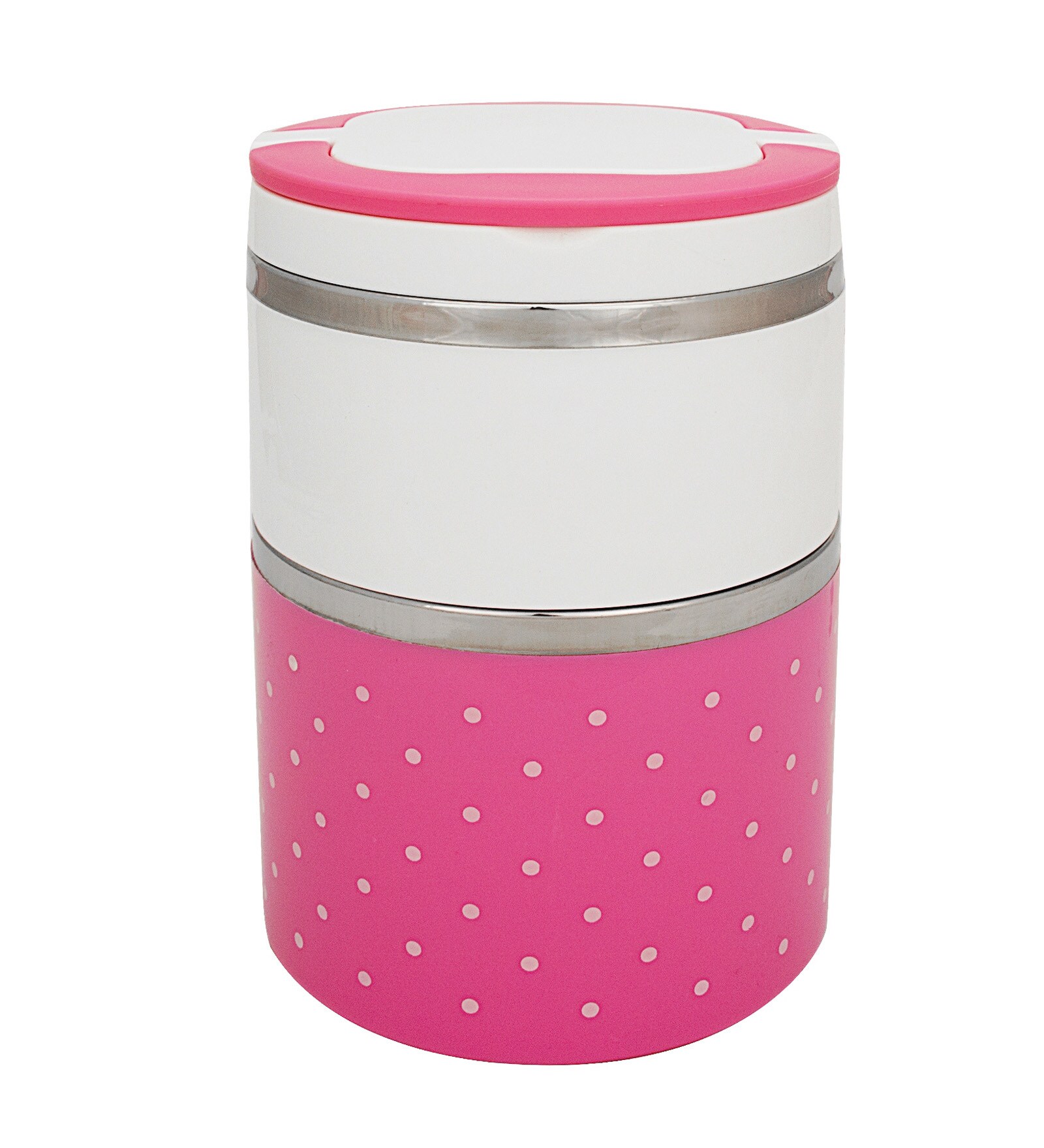 Buy Home Belle Pink Stainless Steel Insulated 2 Layer Lunch Box at 50% ...