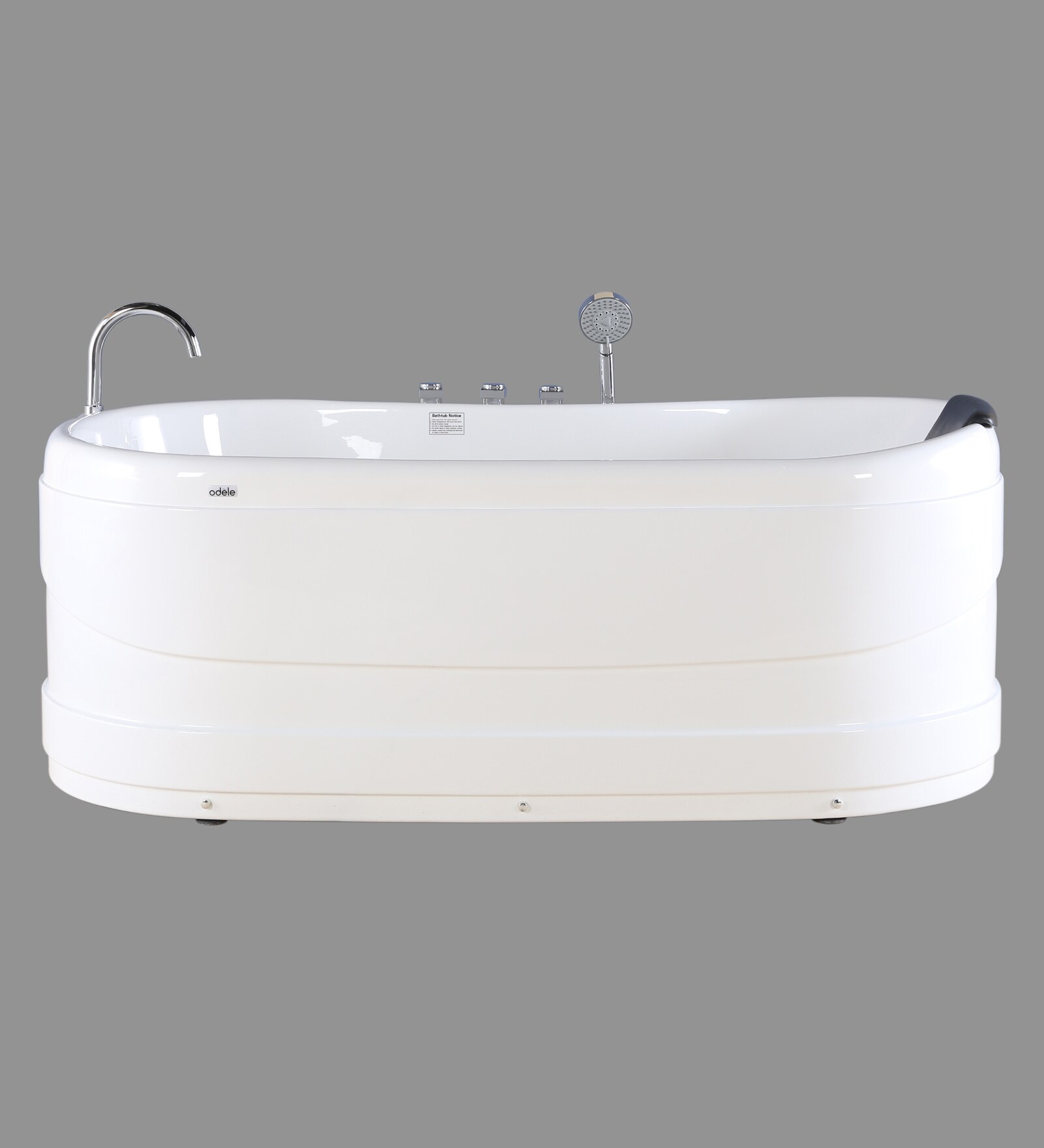 Buy HomeTown Lagoon Whirlpool White Acrylic Jacuzzi Online - Bathtubs ...
