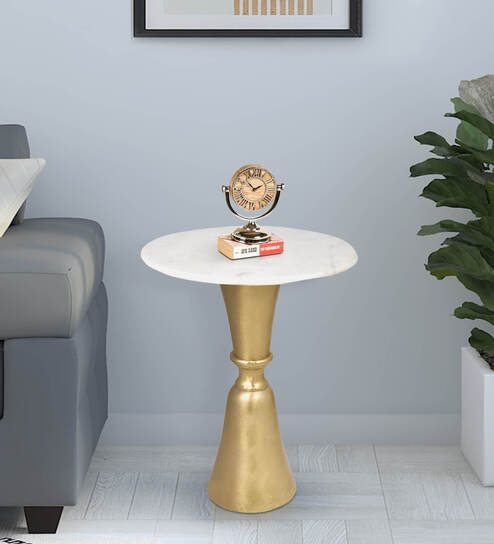 End Tables with Marble Top Online @Upto 70% OFF | Pepperfry