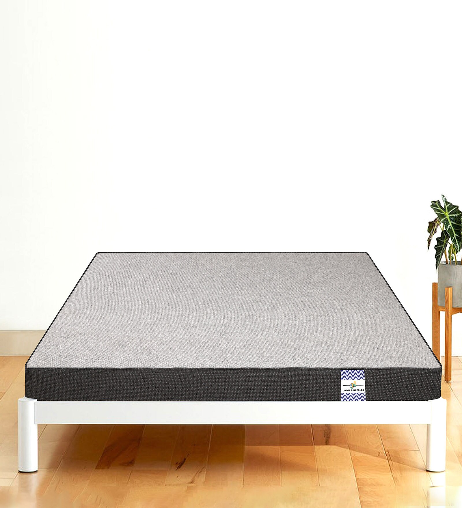 Buy Hybrid Pocket Spring 6 Inch King Size Mattress by Loom & Needles at ...