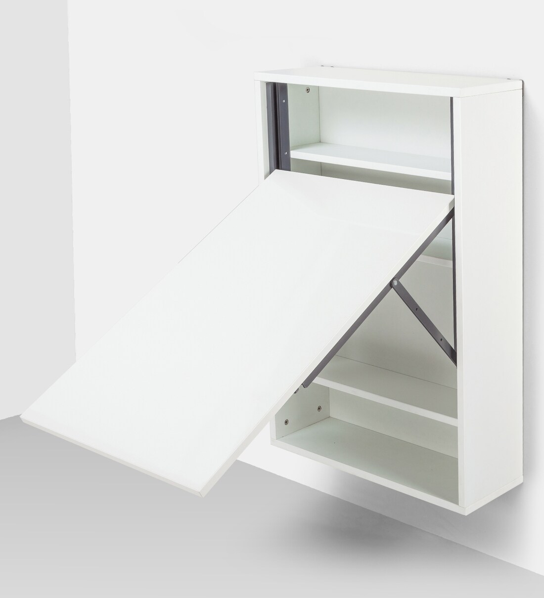 Buy Wall Mounted Table in White Finish Online - Wall Mounted Tables ...