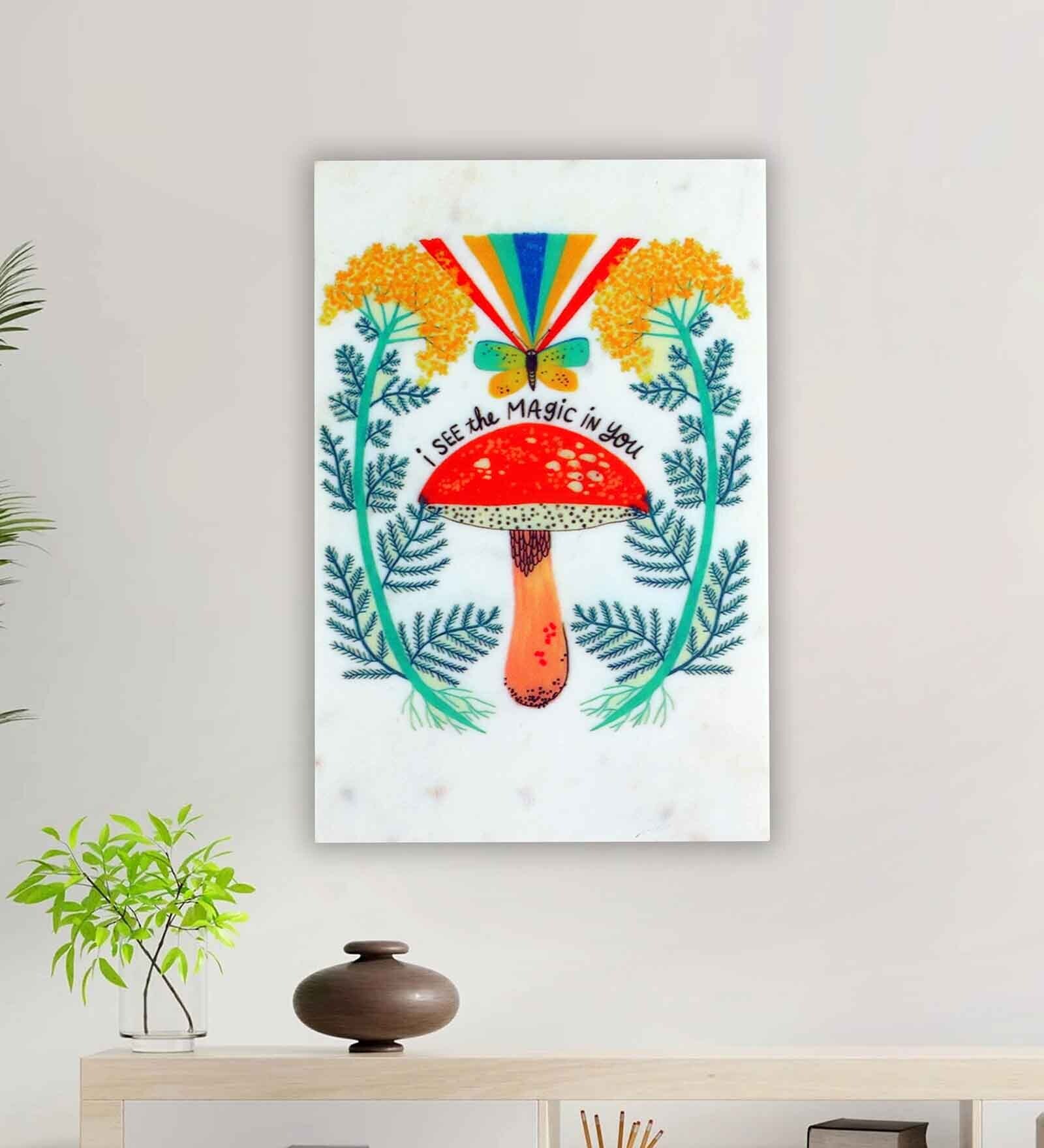 Buy I See The Magic In You White Marble Wall Art at 19% OFF by POSH N ...