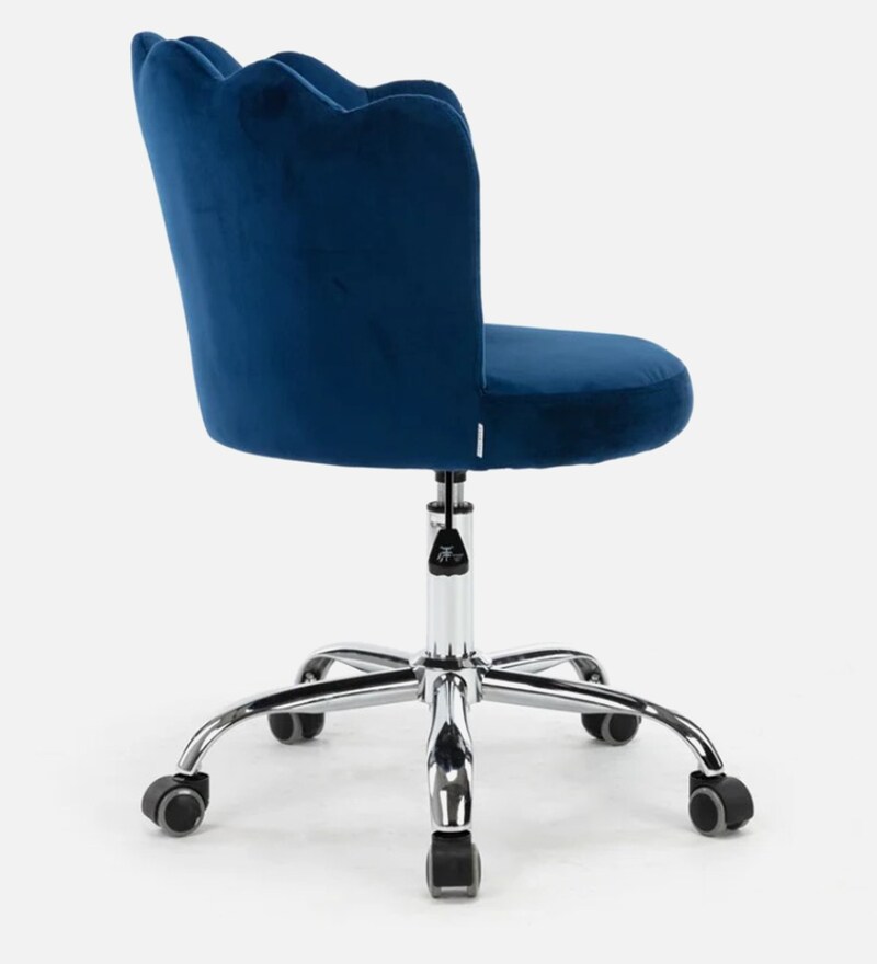 Buy Iconic Chair in Dark Blue Colour By Sms Furniture Online - Guest ...