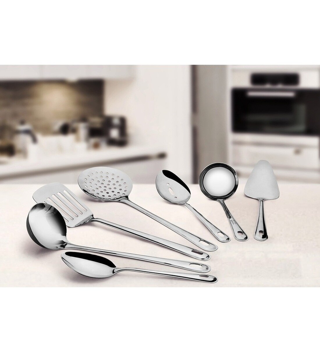 Buy Ideale Cook & Serve Stainless Steel 7-piece Tool Set at 29% OFF by ...