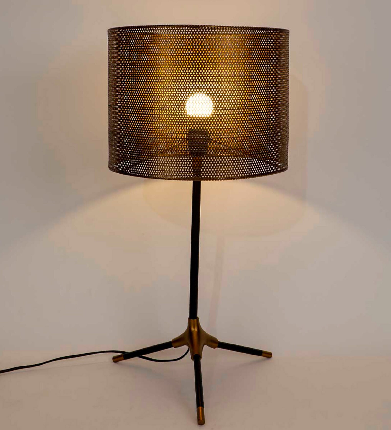 Buy Ilona Gold Iron Table Lamp at 100% OFF by Home4U | Pepperfry