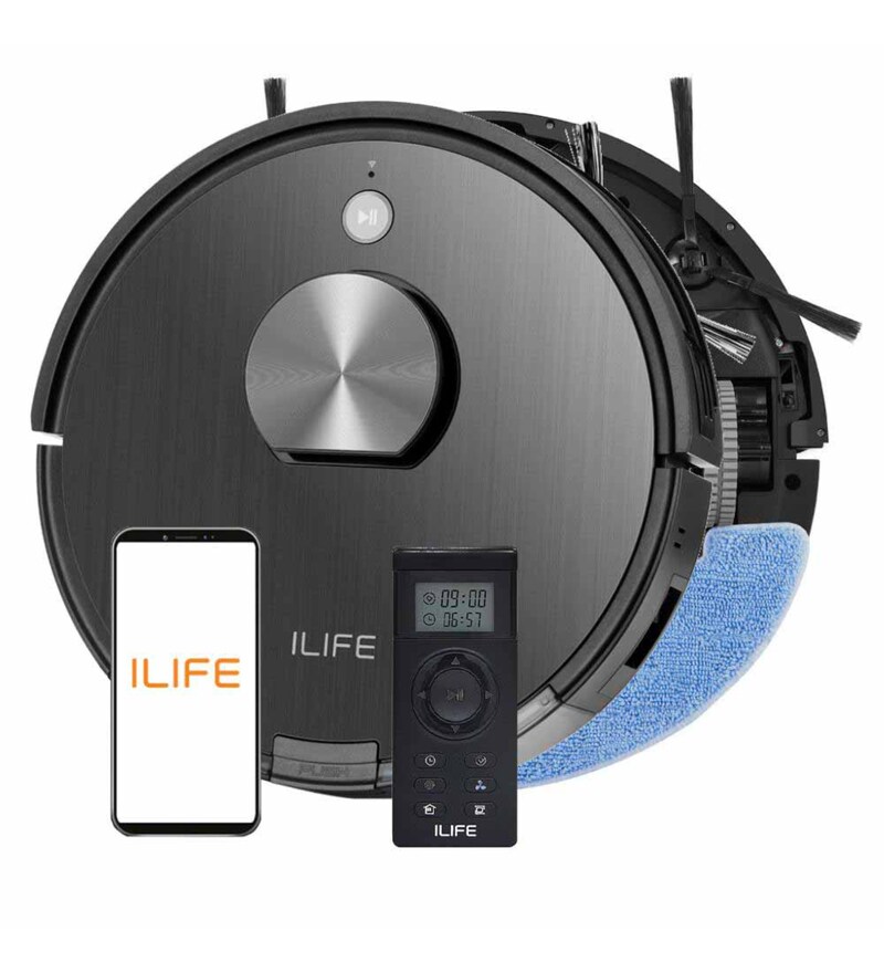 Buy ILIFE A10s Dry & Wet Lidar Robot Vacuum with Smart Laser Navigation and Mapping Online ...