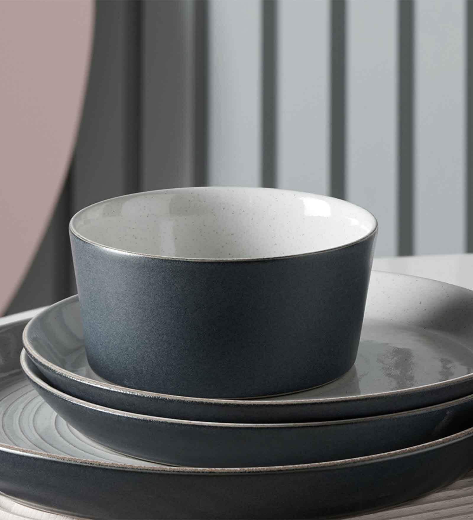 Buy Denby Impression Charcoal 400Ml Stoneware 1 Pc Dinner Bowl at 100% OFF by Denby | Pepperfry