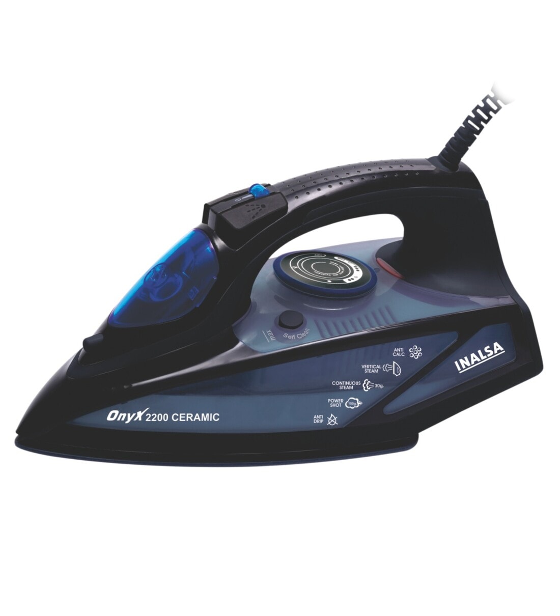 Buy INALSA Onyx 2200 Steam Iron with Power Indicator Light (Black ...