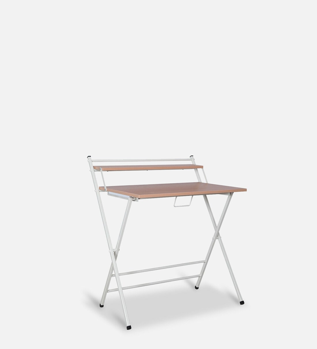 Buy Indiana Metal Foldable Study Table in Bavarian Beech Finish Online ...