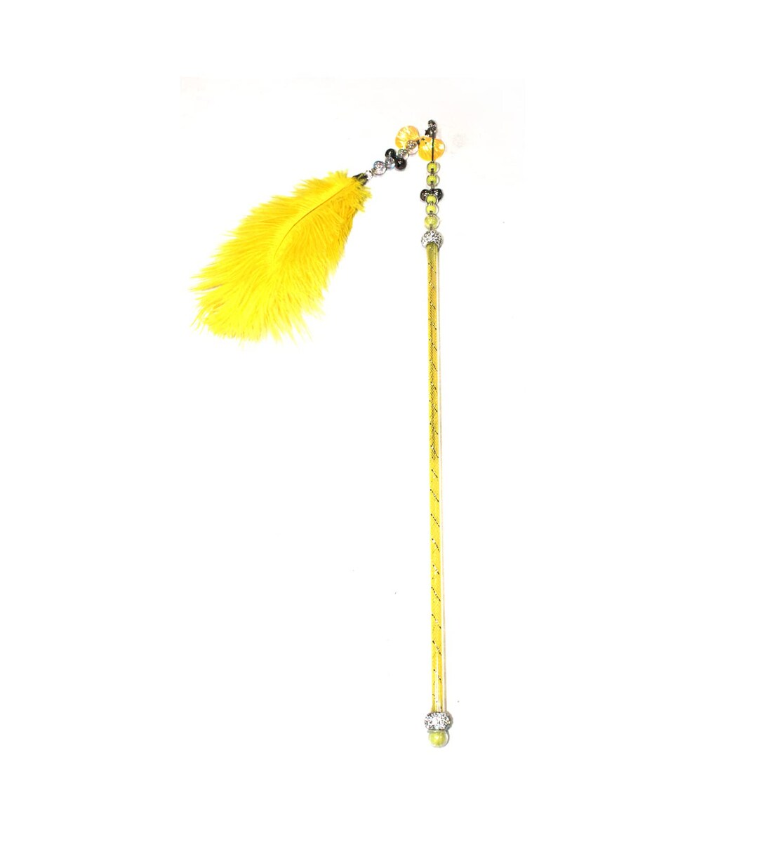 Buy Cat Interactive Thread Yellow Nylon Pet Toy at 8% OFF by Emily Pets ...