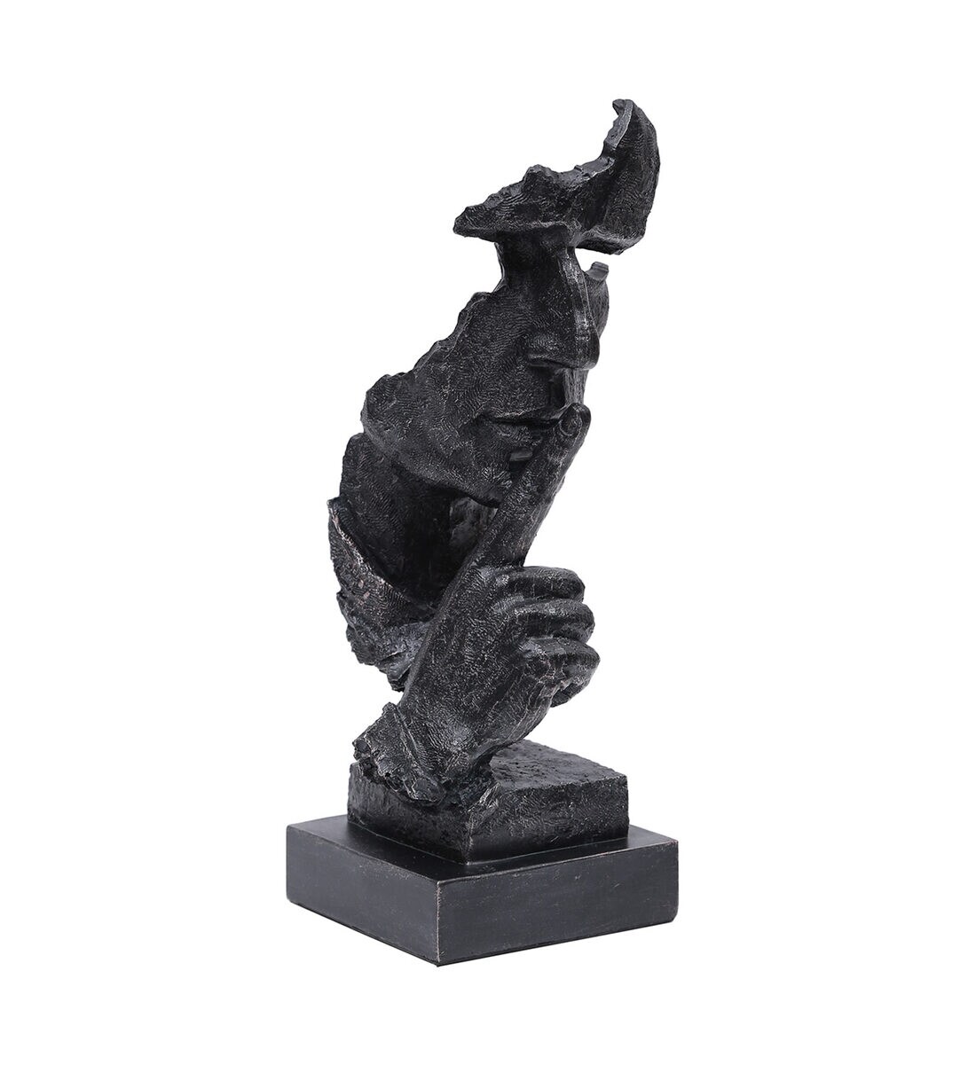 Buy Intrinsic Metallic Hushing Statue by TAYHAA Online - Showpieces ...