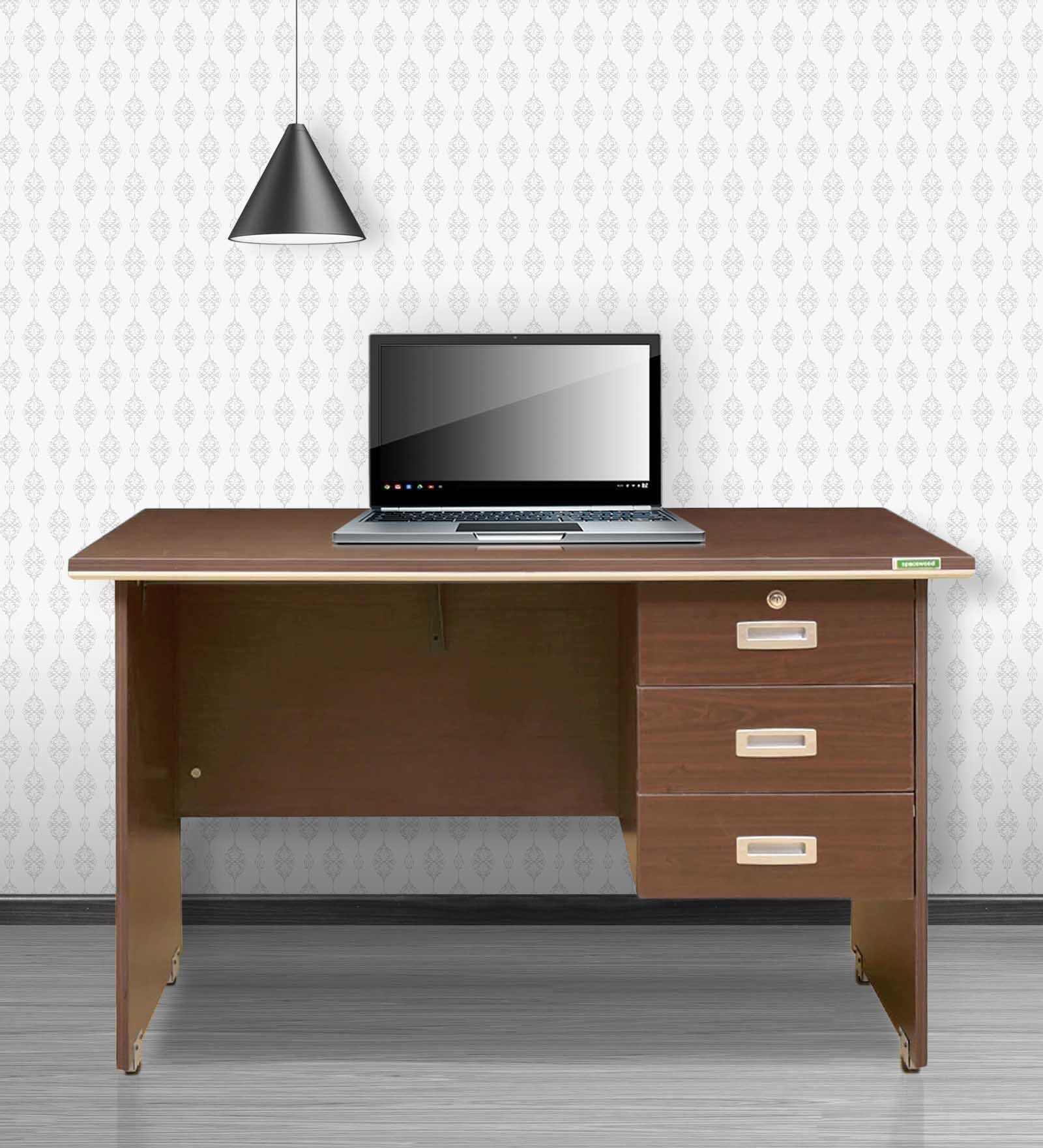 Buy Integra Office cum Study Table in Vermont Finish at 60% OFF by HomeTown | Pepperfry