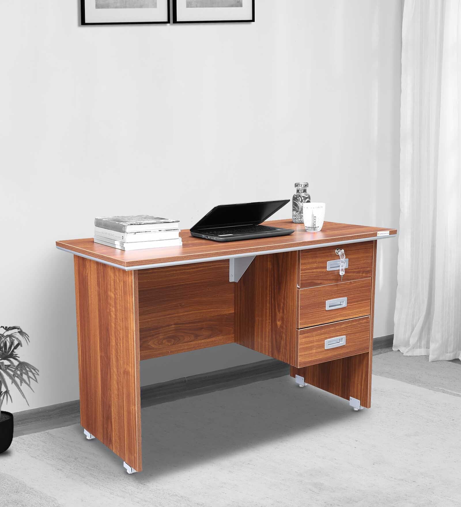 Buy Integra Workstation in Wenge Colour at 39% OFF by HomeTown | Pepperfry