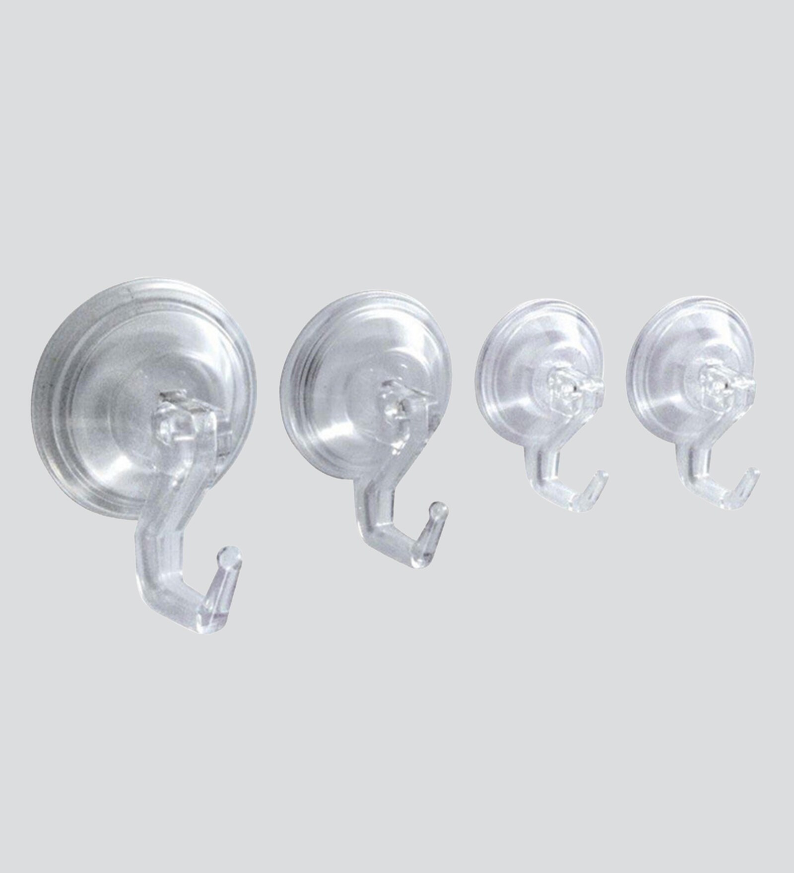 Buy Interdesign Plastic Power Lock Suction Hooks - Set Of 4 at 43% OFF ...