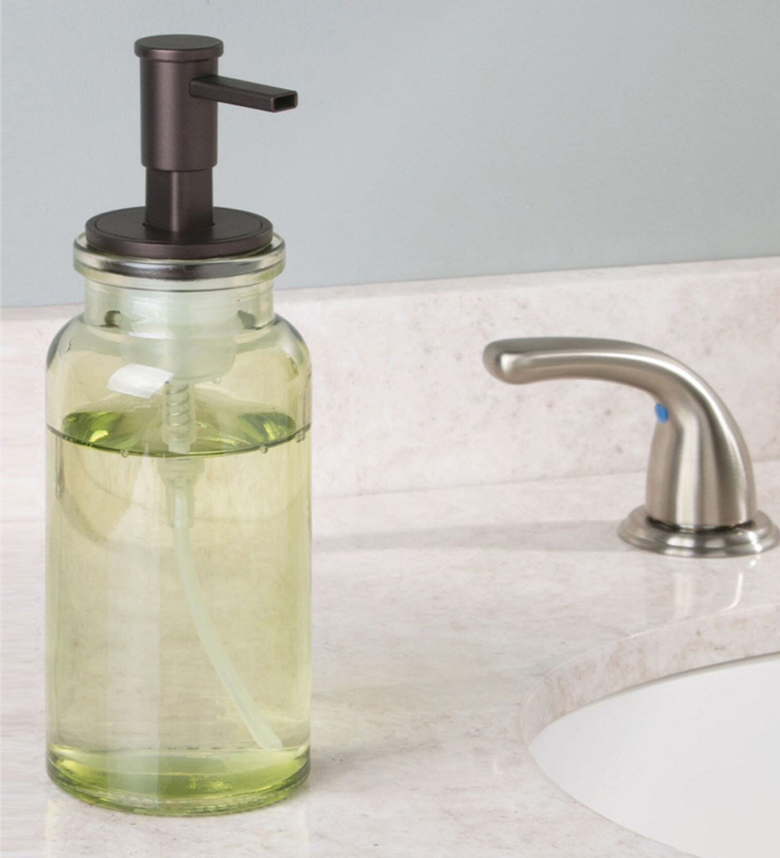 Buy Westport Glass Foaming Soap Dispenser Pump at 21% OFF by ...