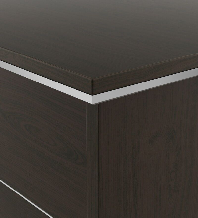 Buy Integra Small Executive Desk in Vermount Finish by Spacewood Online ...