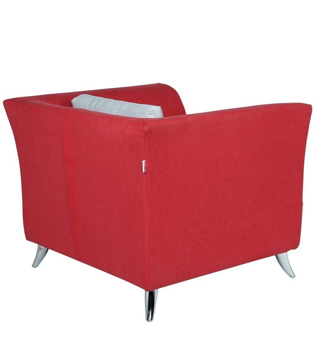 Buy Iowa 1 Seater Sofa in Crimson Red colour by Furnitech Online - 1 ...
