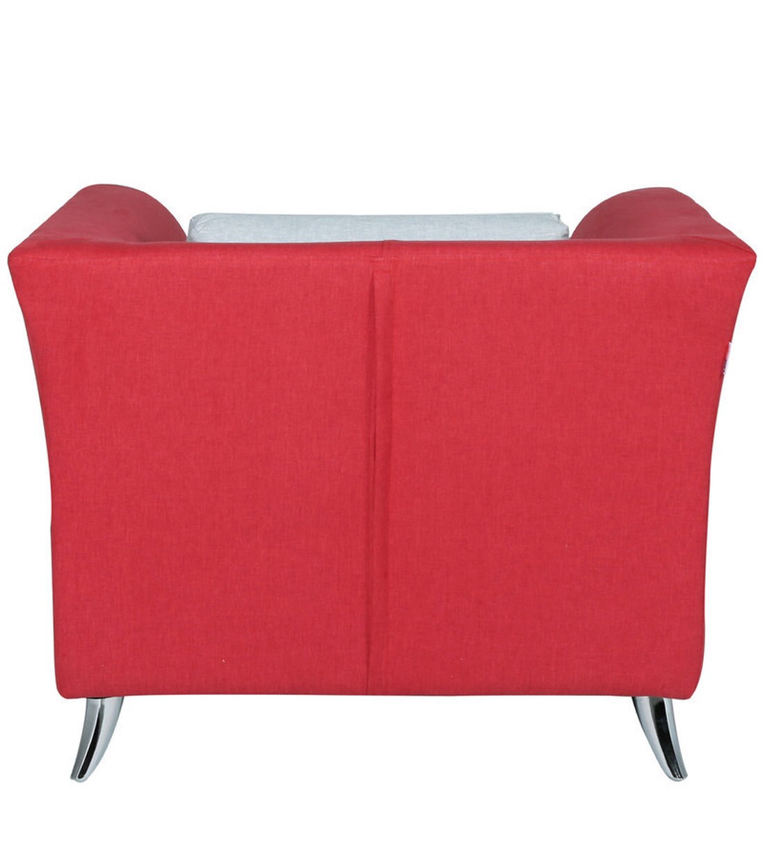 Buy Iowa 1 Seater Sofa in Crimson Red colour by Furnitech Online - 1 ...