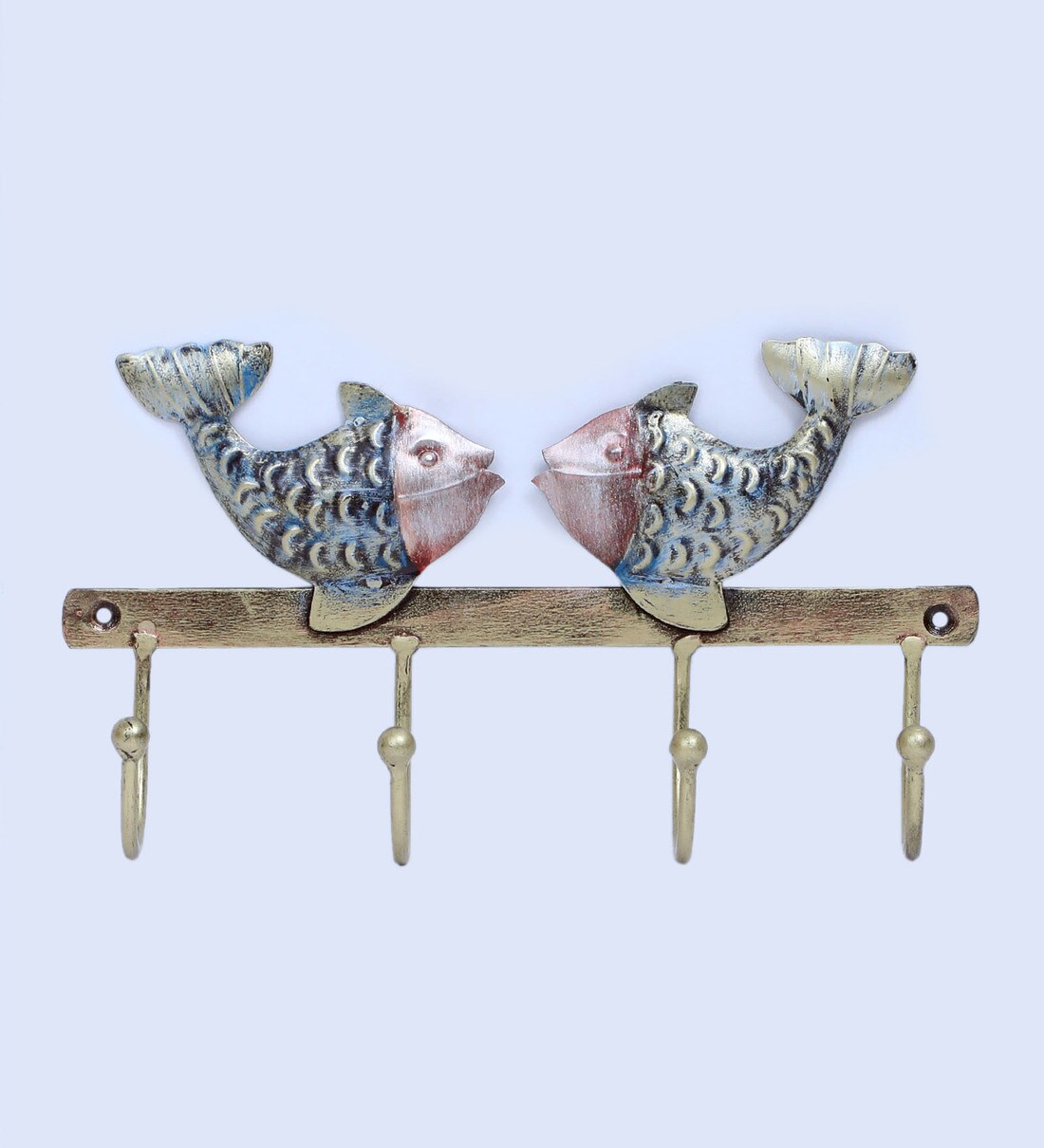 Buy Iron Eliza Fish Wall Hook By Vedas Online - Key Holders - Key ...