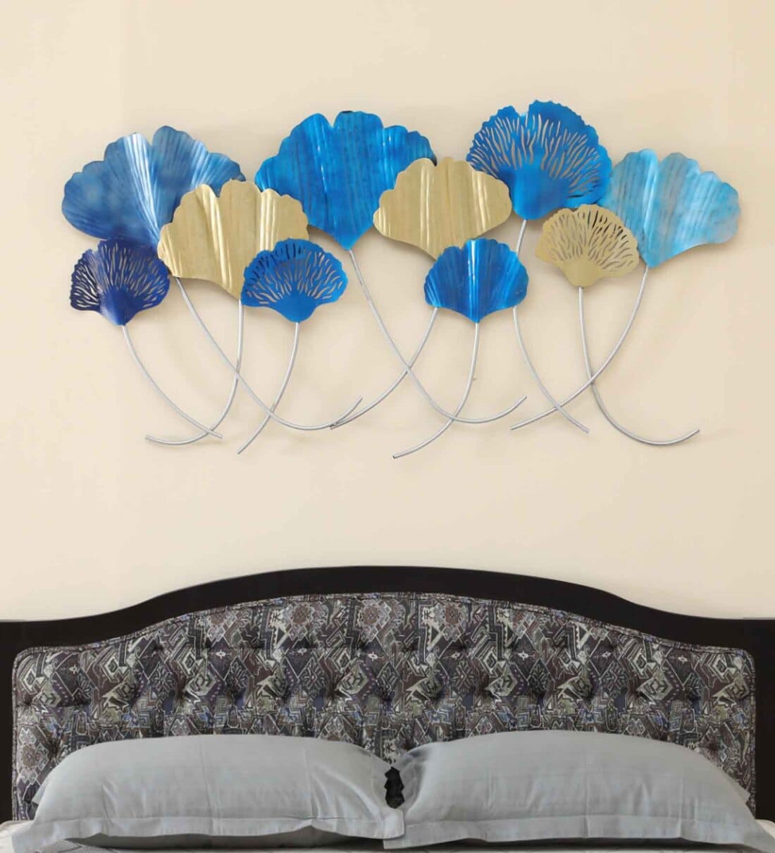Buy Iron Indigo Metal Wall Art at 23% OFF by Kaptown Kreations | Pepperfry