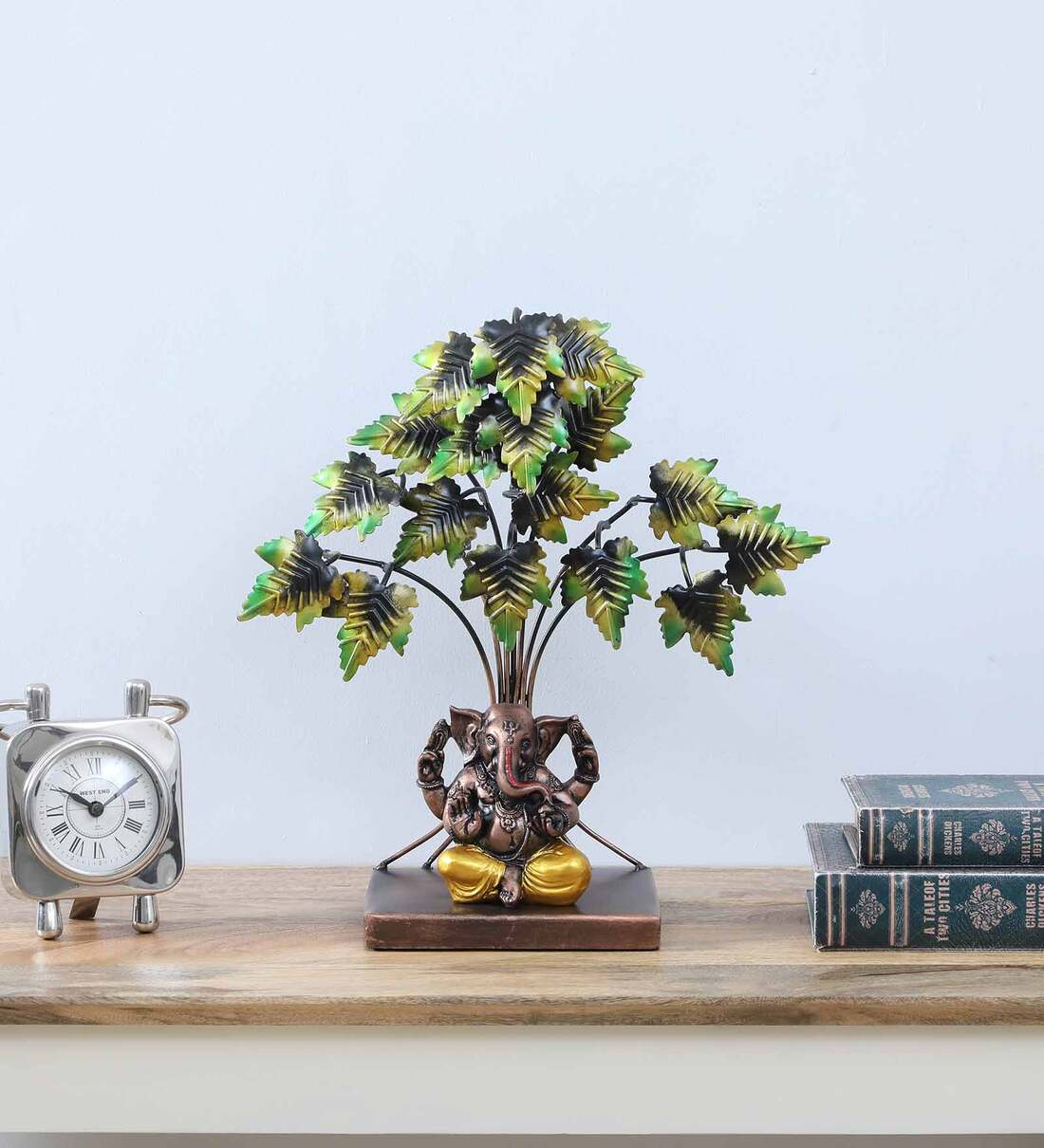 Buy Brown Iron Ganesh Mapple Tree Idol at 31% OFF by Ganeshay Textiles ...