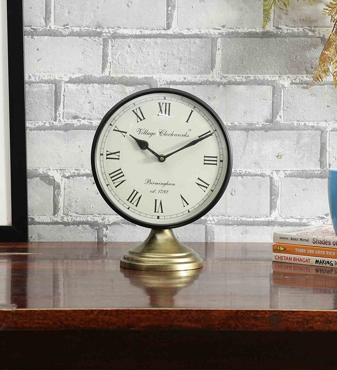 Buy Iron Vintage Round Clock With Antique Finish By Jasolika Creations ...