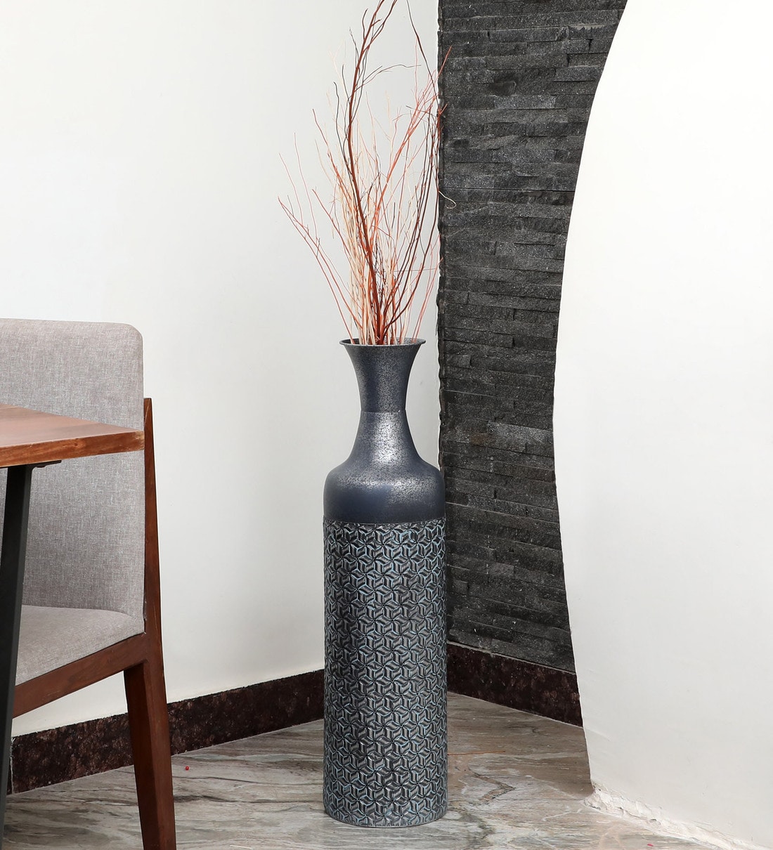 Buy Iron Virak Vase By Vedas at 51% OFF by Vedas | Pepperfry
