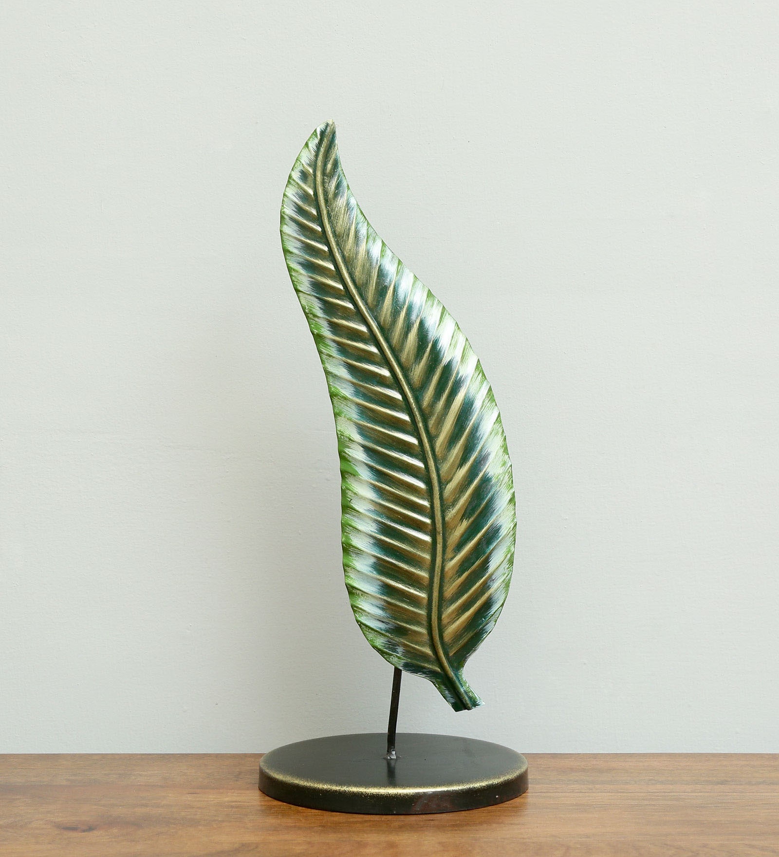 Buy Iron Spanish Leaf Showpiece by Vedas at 47% OFF by Vedas | Pepperfry