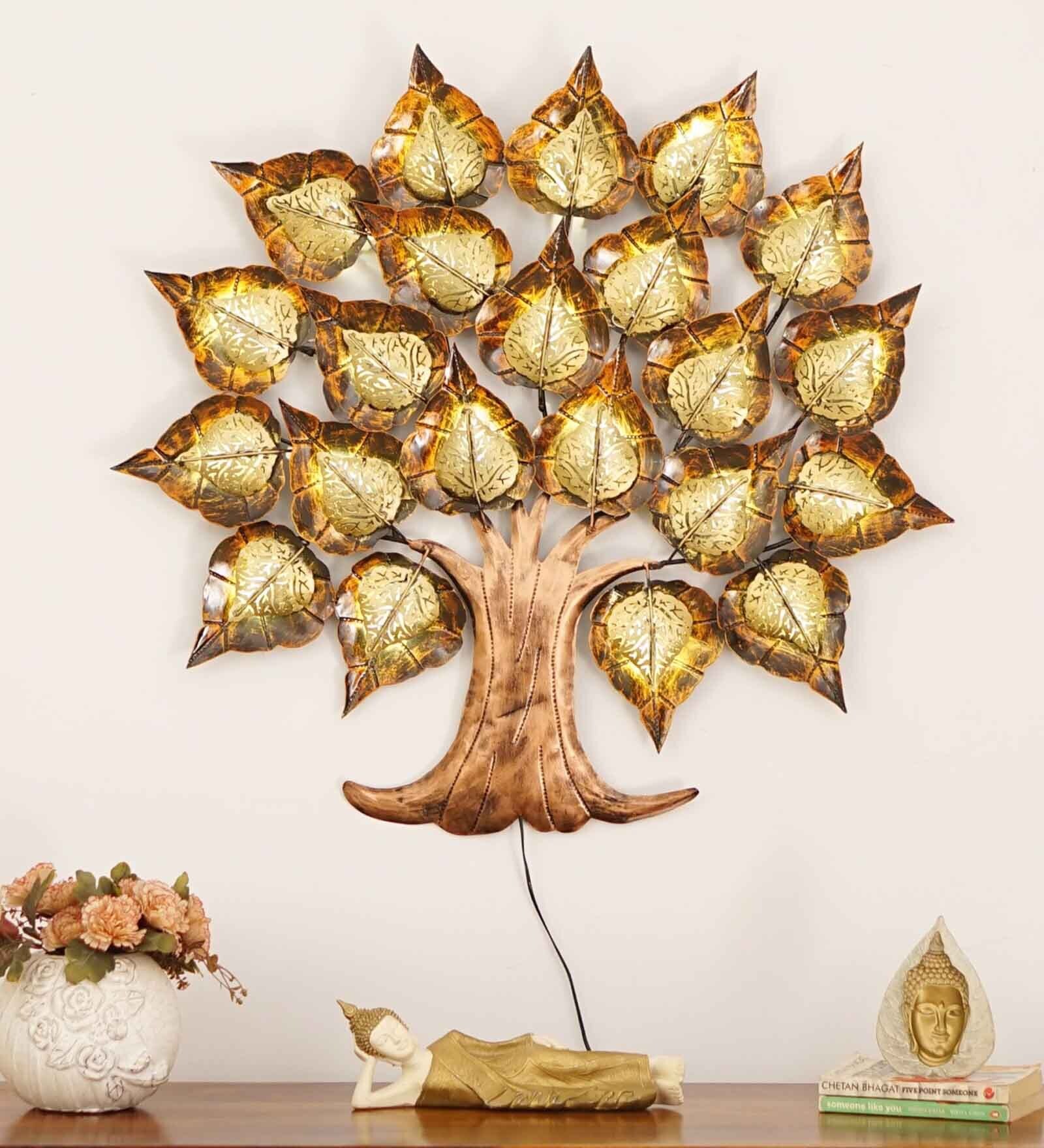 Buy Iron Tree With Led Metal Wall Art at 40% OFF by The SK Creative ...