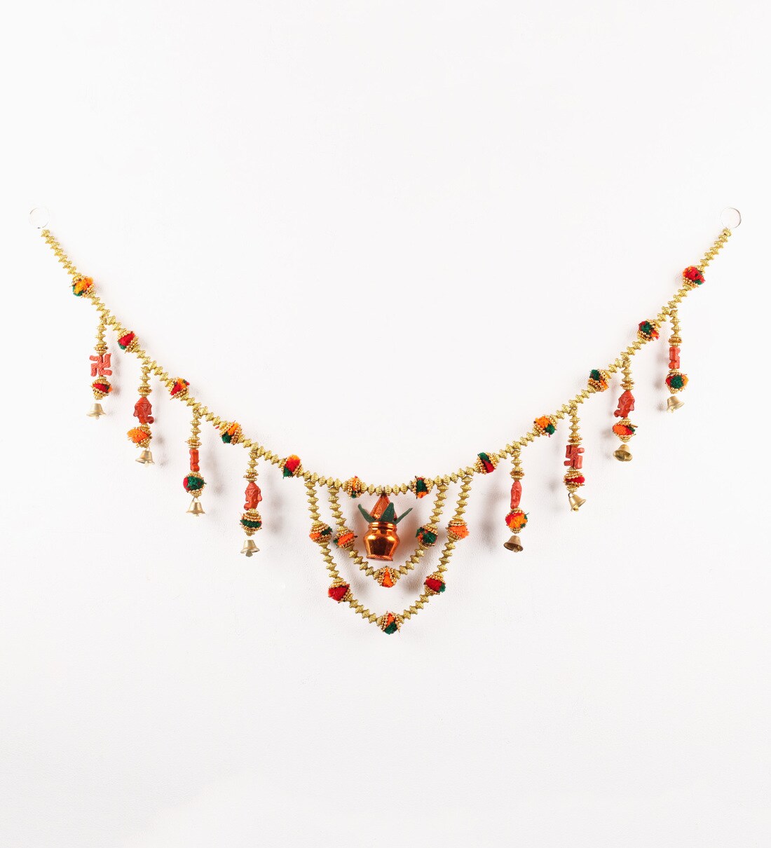 Buy Multicolour Metal Kalash Toran Door Hanging at 40% OFF by Itiha ...