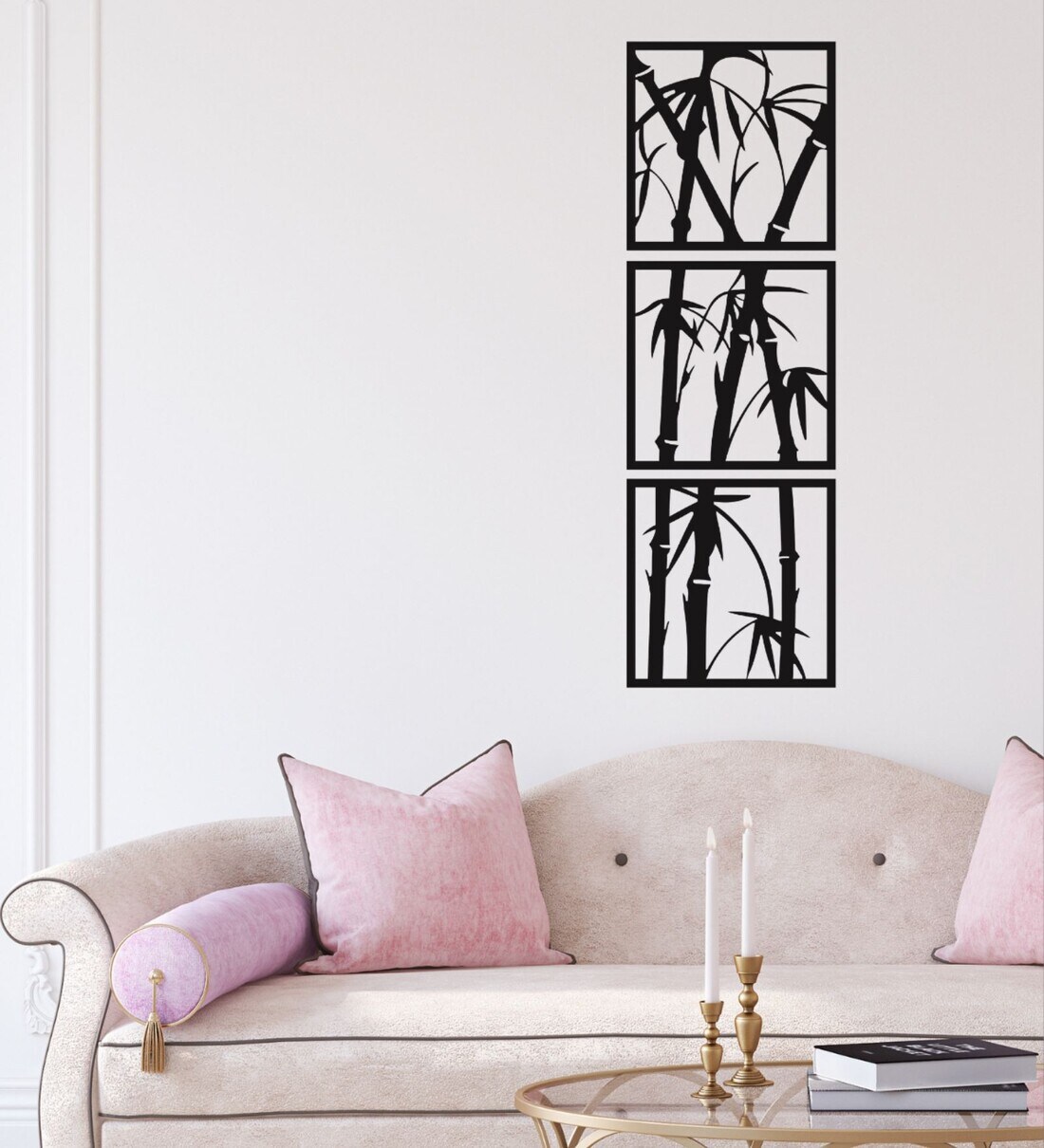 Buy Ivy Metal Wall Art in Black Colour By Elysian Dekor at 6% OFF by ...