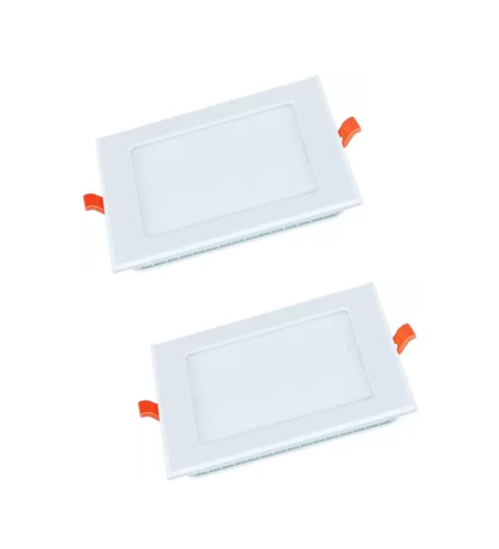 Buy Ivora Cool Day Light 3 Watt Square (Pack of 2) (Pack of 2) LED ...