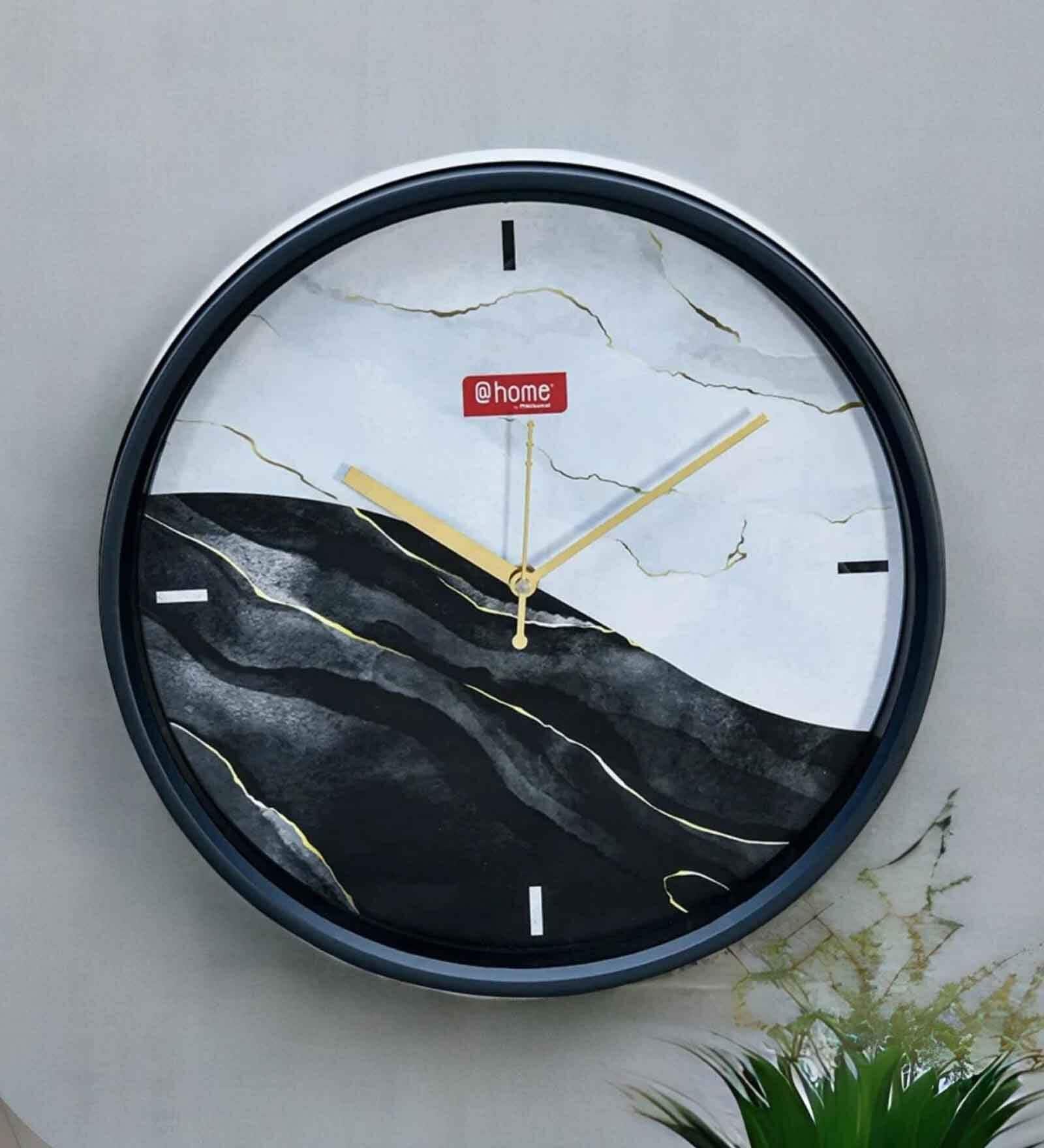 Buy Ivory Plastic Analog White Plastic Wall Clock at 30% OFF by @home ...