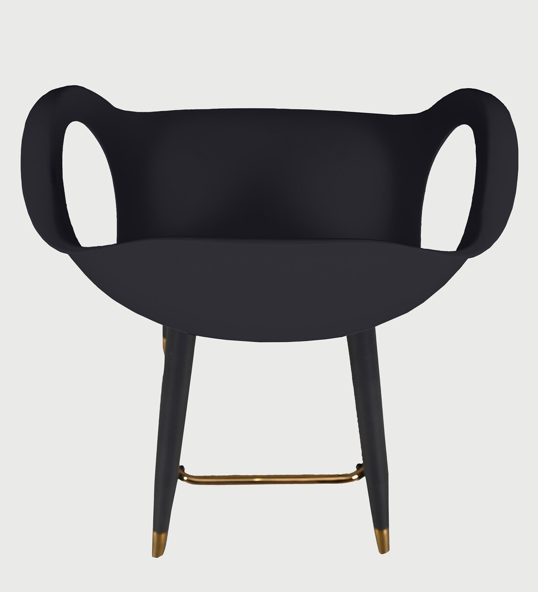 Buy Jasey Full Back Bar Stool in Black Colour By Chairwale Online - Mid ...