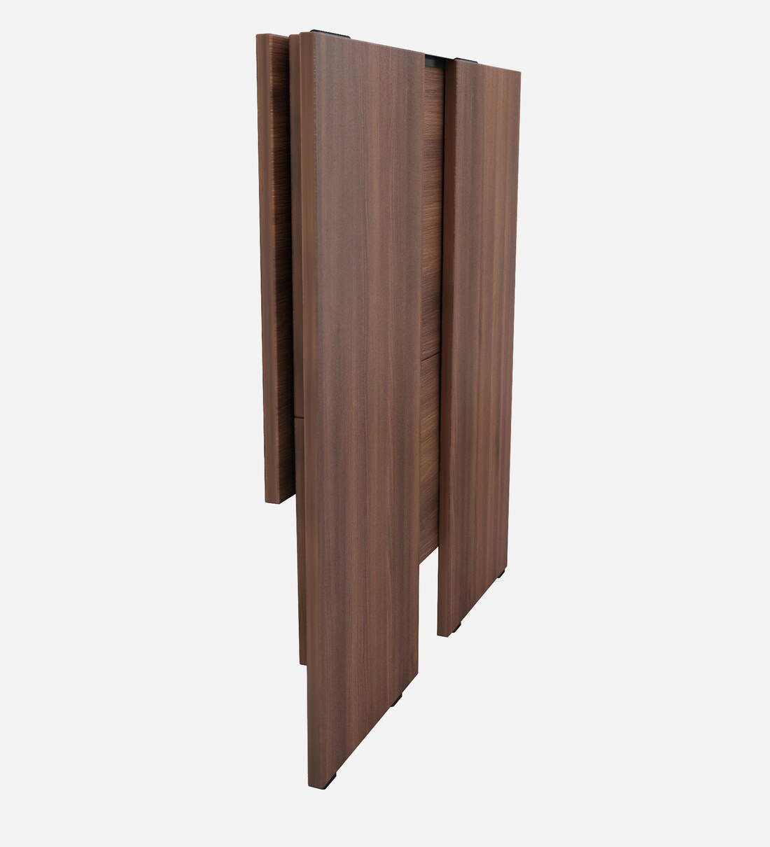 Buy Jasper Foldable Study Table in Dark Acacia Finish by Crystal ...