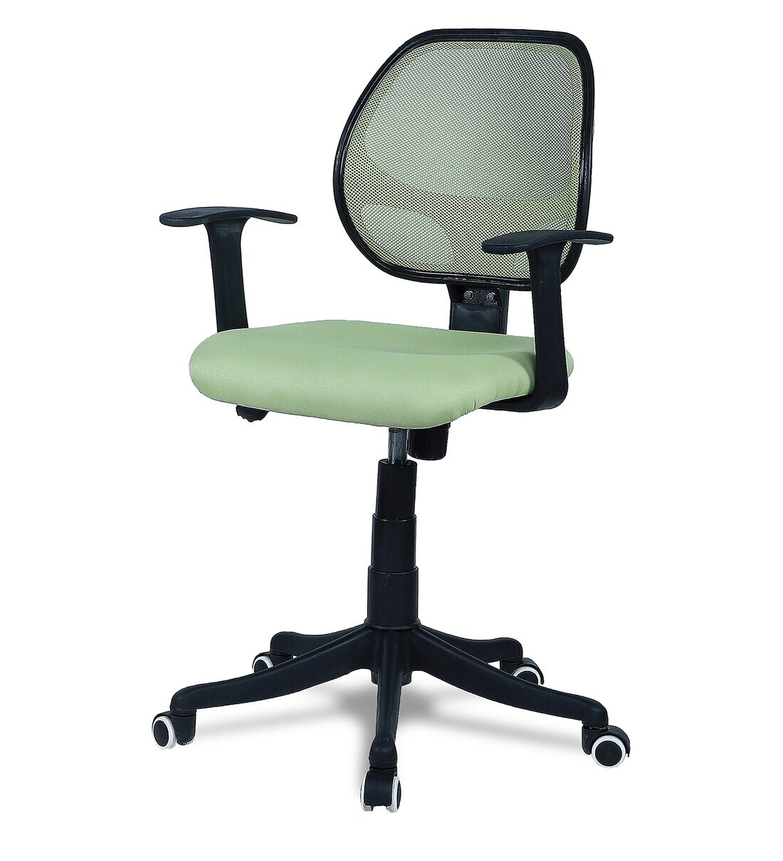 Buy Jazz Low Back Ergonomic Chair In Green Colour By Furniturstation ...