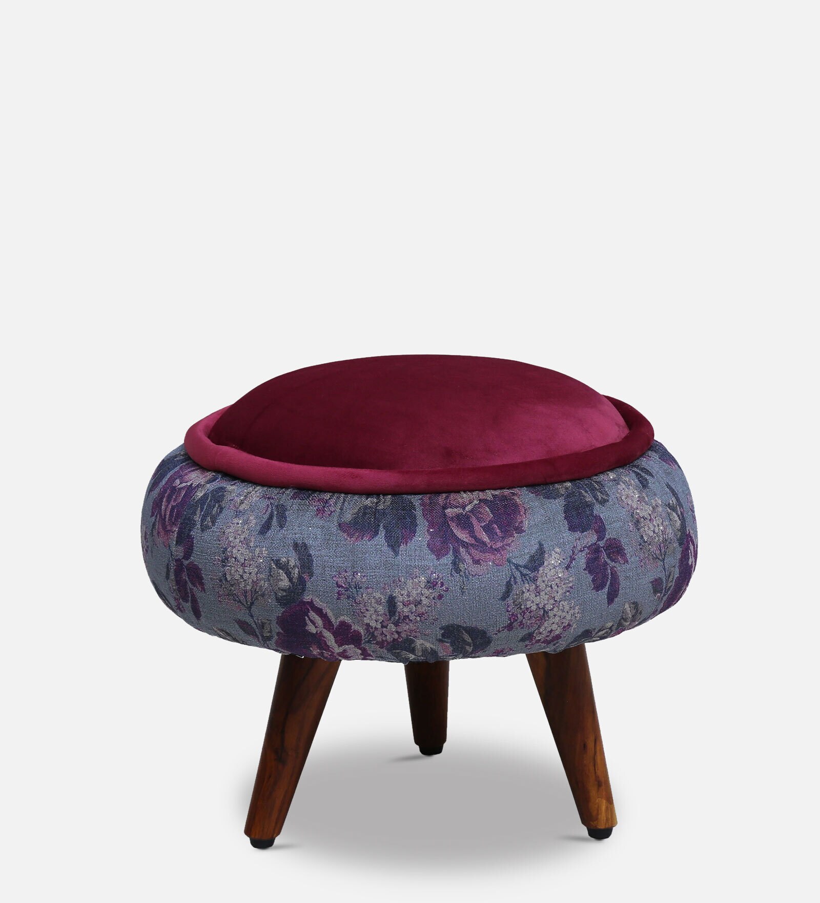 Buy Tytus Fabric Foot Stool in at 14% OFF by Bohemiana from Pepperfry ...